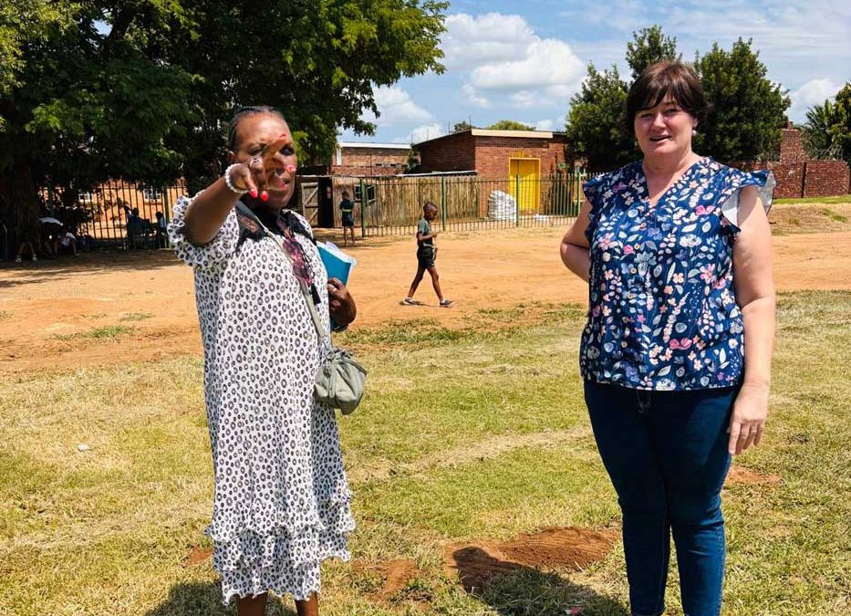 Motlalepula Rosho continued with oversight visits to assess the state of school readiness for ...